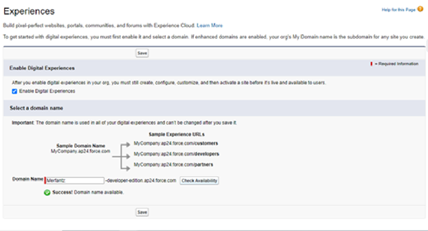 How to Enable Digital Experiences in Salesforce