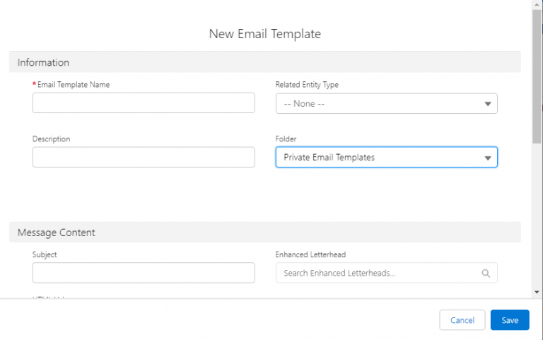 How to Create and Use Lightning Email Template Builder in Salesforce