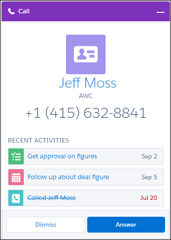 How to Use Sales Dialer Telephony Features in Salesforce