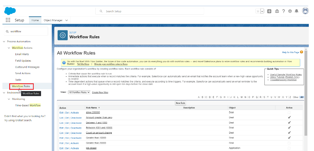 Salesforce Spring Release 2022 - Migrate to Flow Tool (Beta)