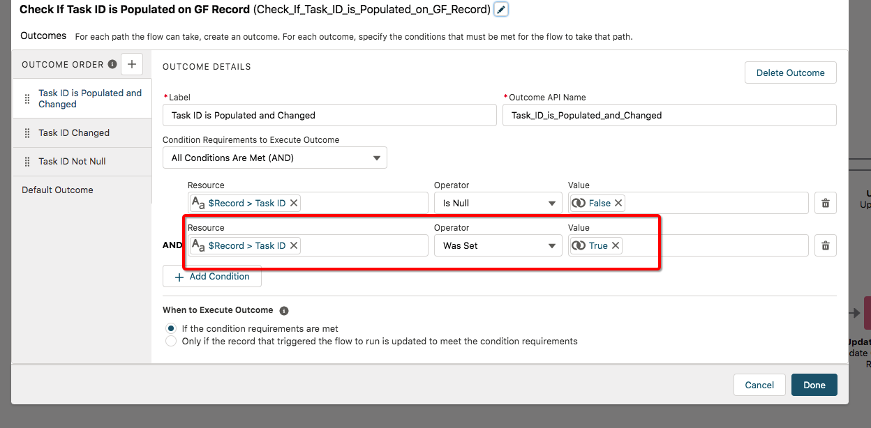 Salesforce Flow - Set Operator