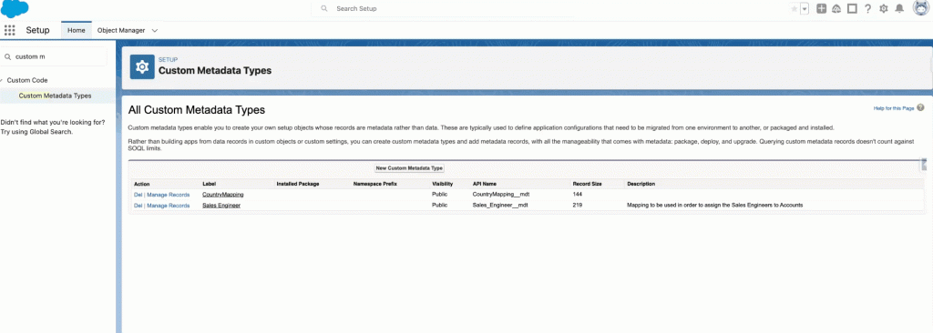 Getting Started With Custom Metadata Types In Salesforce Merfantz