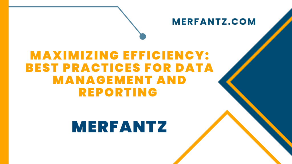 Data Management and Reporting Efficiency: Best Practices
