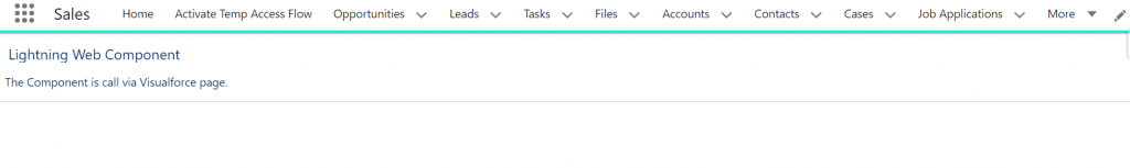 how to call lwc in vf page