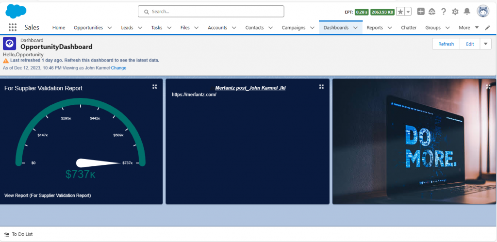 Images and Rich Text in Dashboards