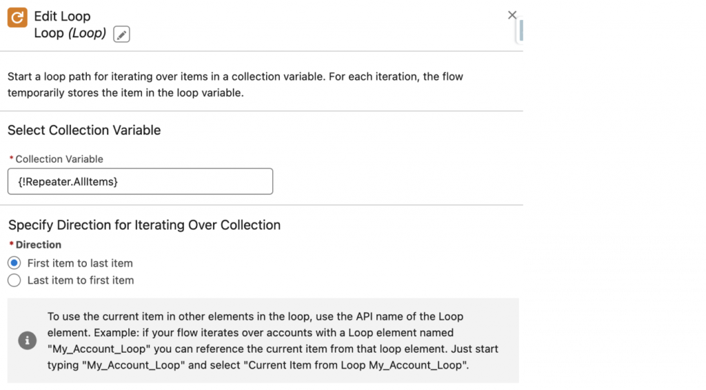 How To Use Repeater Component (Beta) in Screen Flow