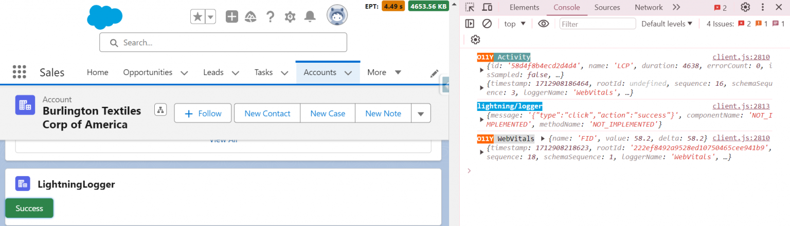 How to use Lightning Logger for LWC Developers