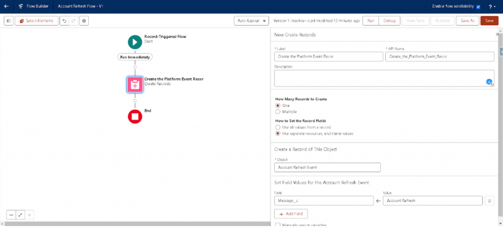 Refresh Salesforce Record Page With Triggered Flow
